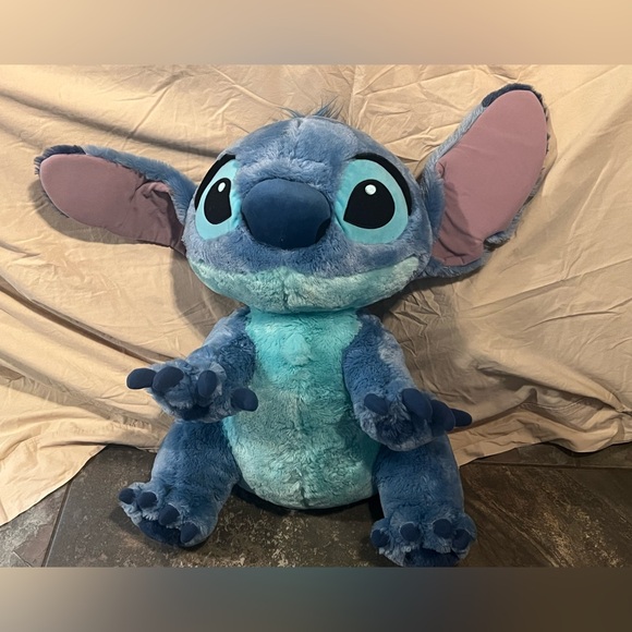 Disney | Toys | Disney Parks Lilo Stitch Jumbo Plush Huge 24soft ...